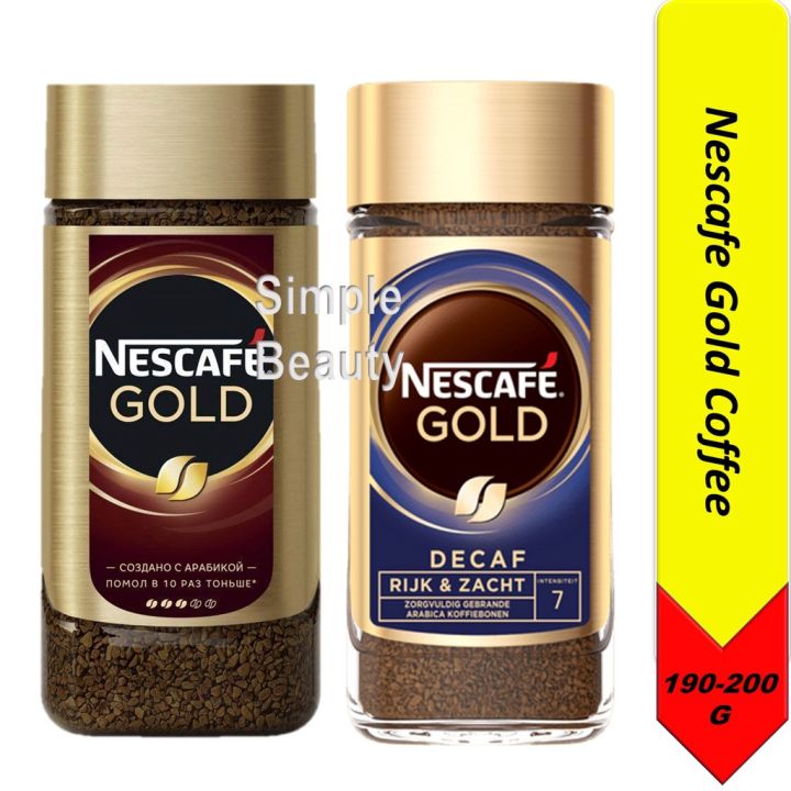 Nescafe Gold Instant Coffee / Decaf, 190g-200g | Lazada Singapore