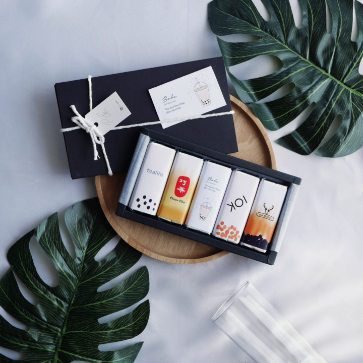 🎁Boba Themed | Chocolate Gift Box Kit Kat | Lazada