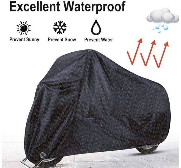 Penutup Motor Bike Cover Motorcycle Lock Buckle Motorbike Motor Cover ...