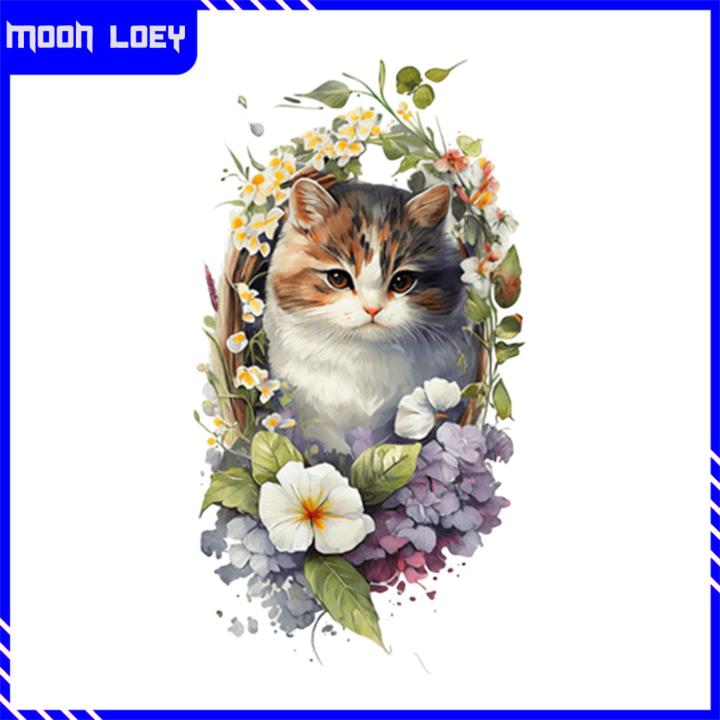 Moon Loey Toilet Seat Lid Sticker Toilet Lid Decal Cat Shape Cute ...