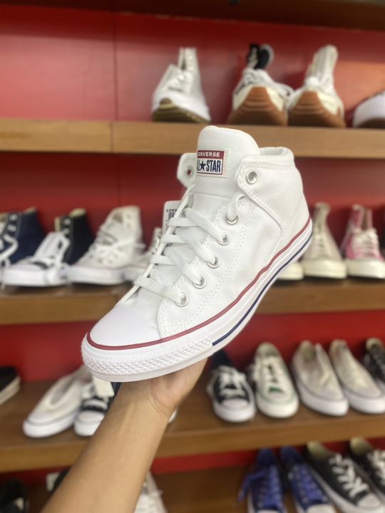 CONVERSE All Star High Street foundation MID รองเท้าผ้าใบ คอนเวิร์ส แท้ ...
