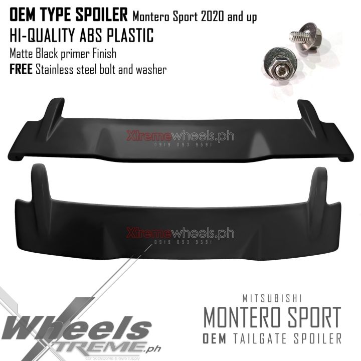 Montero Spoiler 2016-2024 with Stainless screw and washer ( Paintable ...