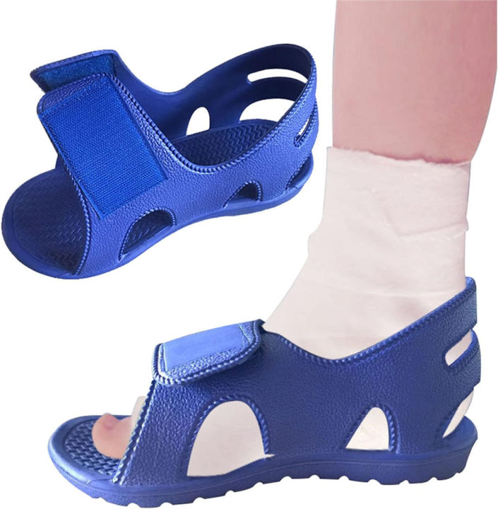 Medical Breathable Cast Post-op Shoes Toe Walking Boot Shoe ...
