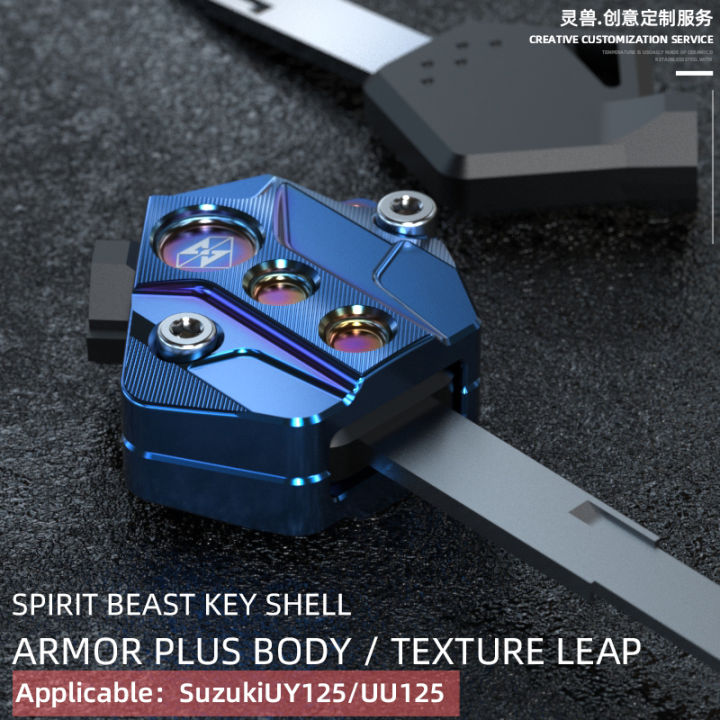Spirit Beast Motorcycle Key Shell Modification Aluminum Alloy ...