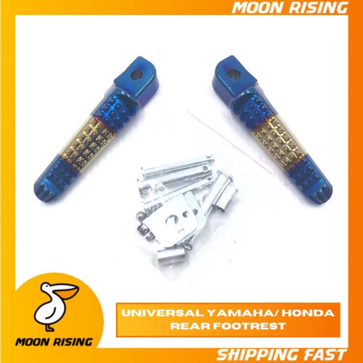 UNIVERSAL YAMAHA/ HONDA REAR FOOTREST FOR MOTORCYCLE | Lazada PH