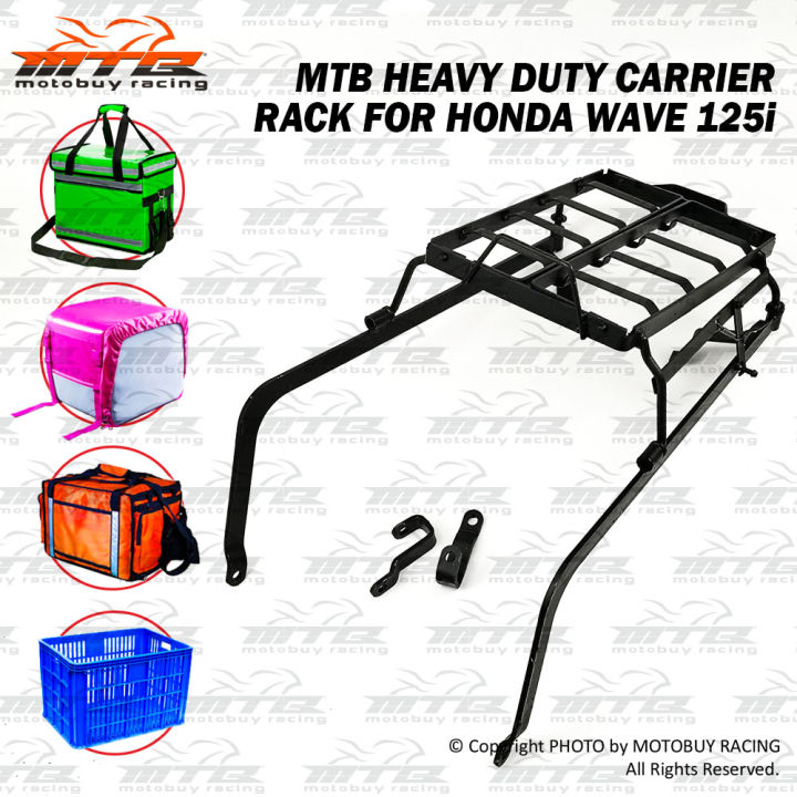 MTB HEAVY DUTY CARRIER RACK FOR HONDA WAVE 125i | Lazada