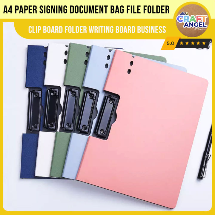 A4 Paper Creative Signing Document Bag File Folder Clip Board Folder ...