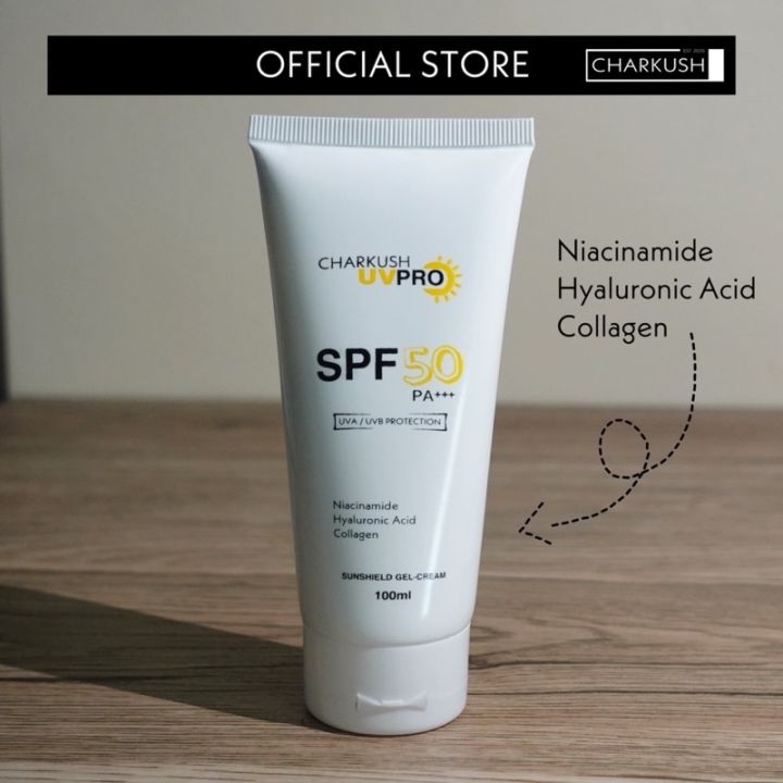 XIANGY Charkush UV Pro SPF50 PA (NIACINAMIDE HYALURONIC COLLAGEN) 100ml ...
