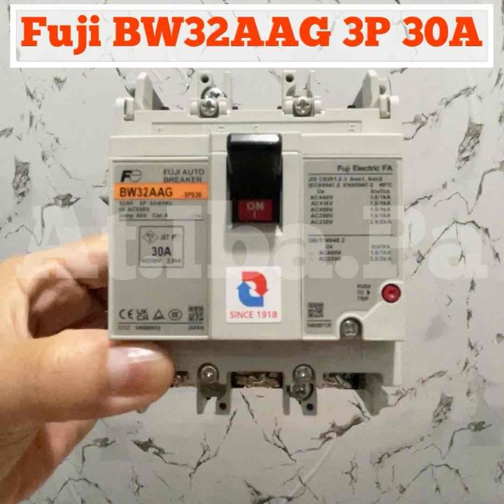 FUJI 30A 3 Pole BW32AAG MCCB Authentic Made in Japan | At.Iba.Pa ...