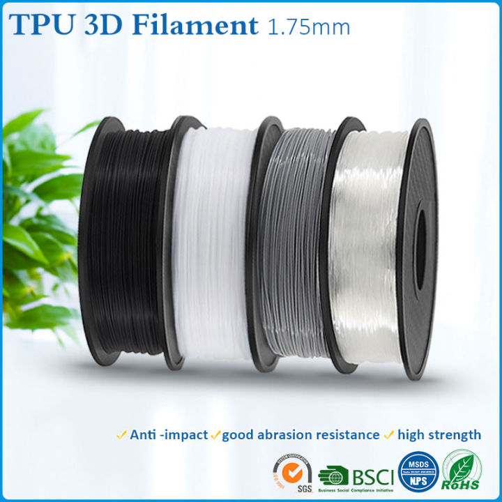 BLing3D Flexible TPU 95A Filament 1.75mm - 1KG Spool for 3D Printer ...