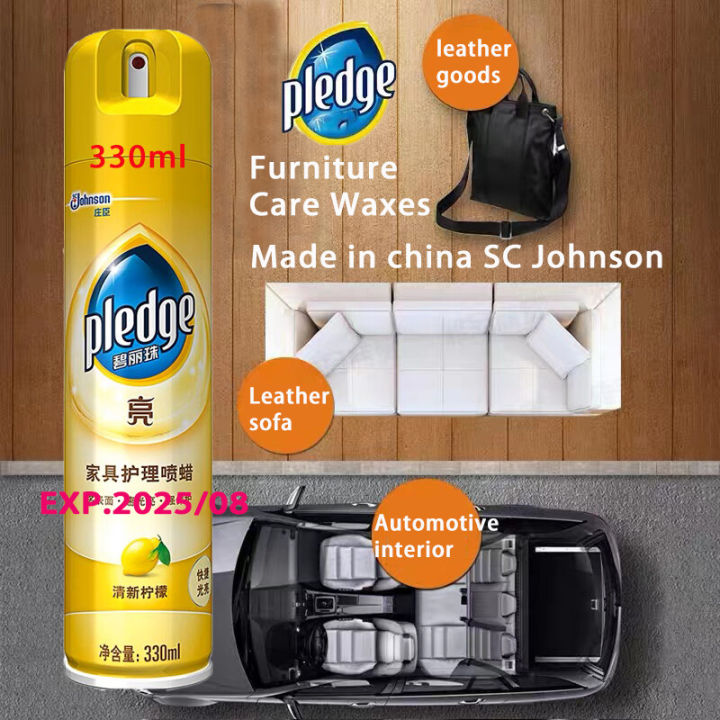 pledge furniture polish เพลดจ์สเปรย์บำรุงรักษาเฟอร์นิเจอร์ กลิ่นมะนาว ...