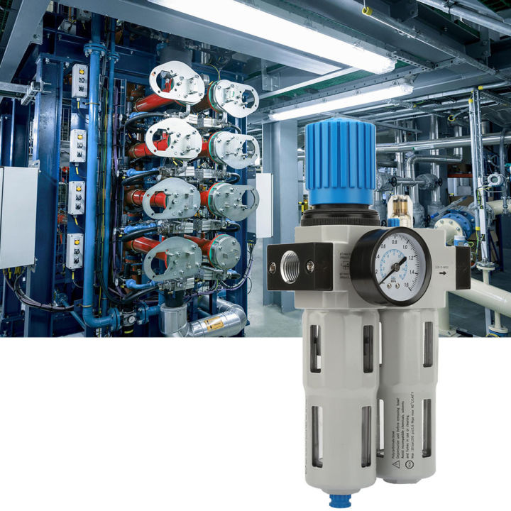 Compressed Air Filter Regulator Combo FRC-1/2-MIDI G1/2 Air Compressor ...