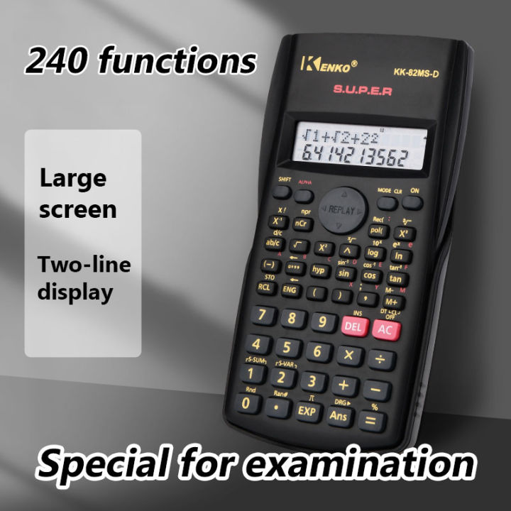 DEXIN Scientific Calculator 82MS Function Formula Students Engineer ...