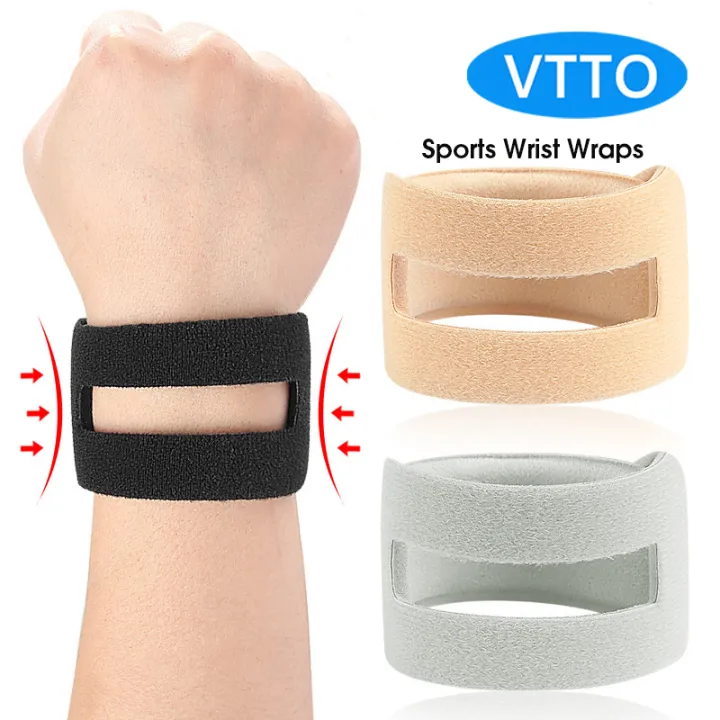 VTTO 1PCS Adjustable Support Wrist Brace Thin Sports Yoga Wrist Band ...