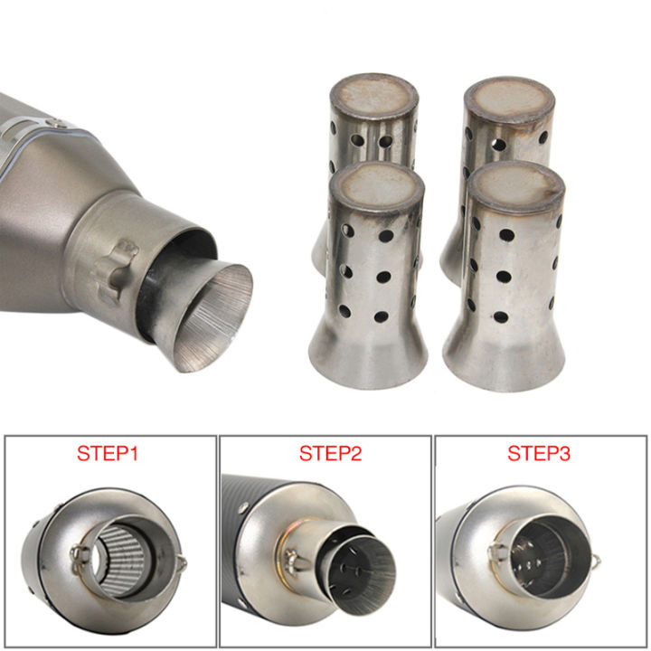 【Hot ticket】 Motorcycle Exhaust Muffler DB Killer Silencer Noise Sound ...