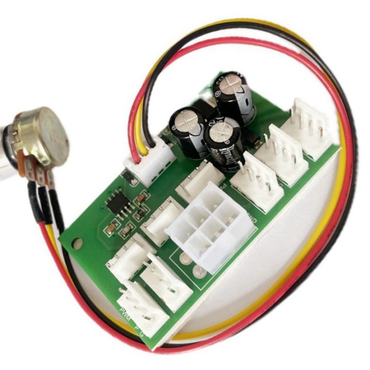 5X Computer Case Miner Fan Speed Controller 8-Channel Fan Hub PWM High ...