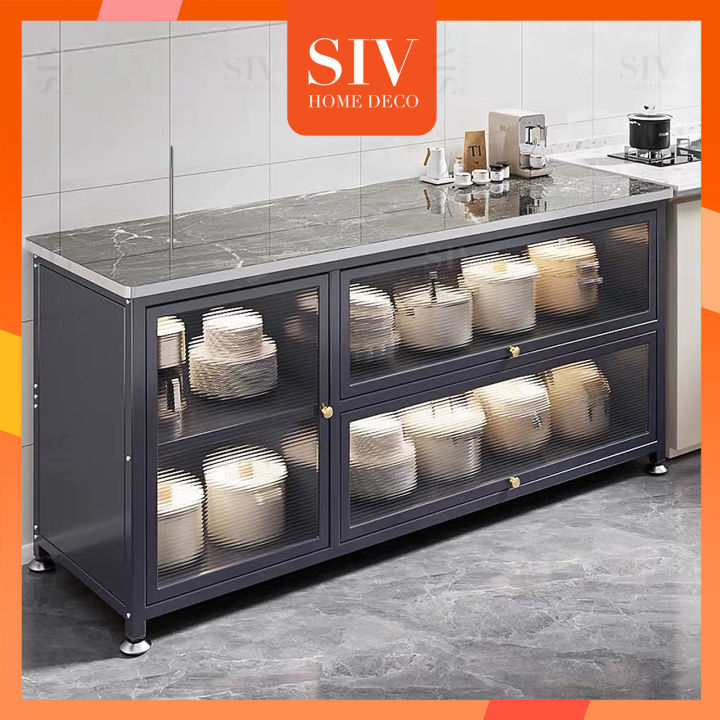 SIV Metal Display Cabinet With Transparent Door Steel Cabinet For ...
