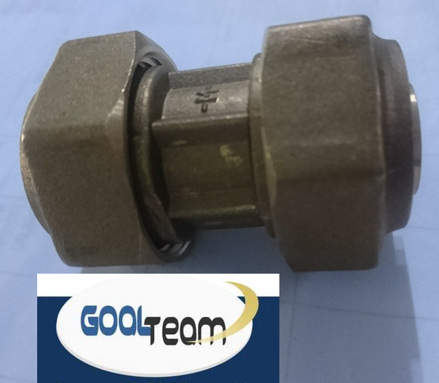 Brass Union Coupling ISO (PE) 3/4in (20mm) - Compression Brass Coupling ...