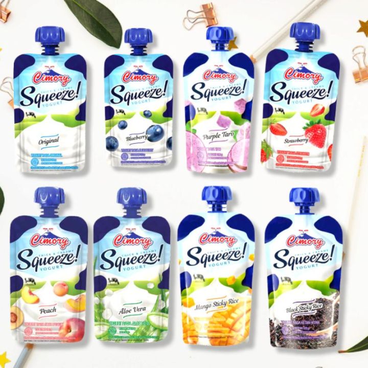 Cimory Yogurt Squeeze 120 gr - [SATUAN] | Lazada Indonesia