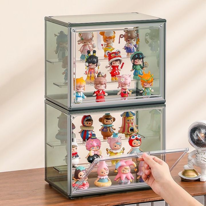 HTRXB โปร่งใสโปร่งใส เคสขาตั้งไรเซอร์3ชั้น พลาสติกทำจากพลาสติก จุได้มาก ...