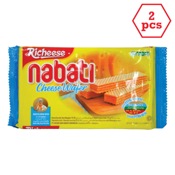 Richeese Wafer Nabati 75g 2pcs | Lazada Indonesia