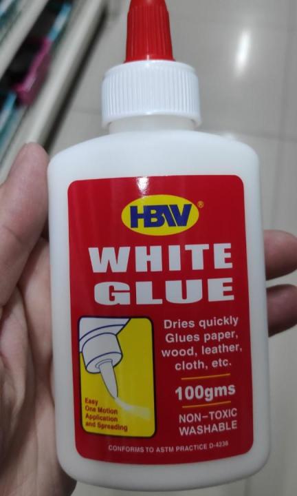 HBW WHITE GLUE Big 100grams | Lazada PH