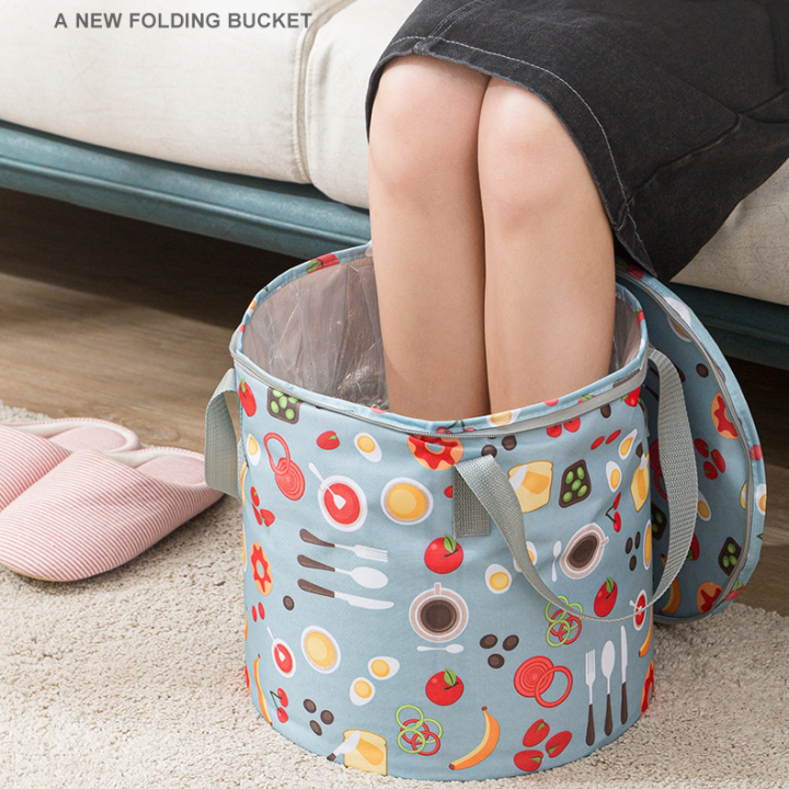 Collapsible Bucket For Soaking Feet Portable Travel Foot Bath Tub ...