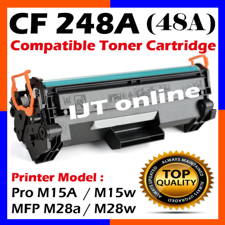 Compatible Laser Toner Cartridge CF248A 48A CF248 248A HP LaserJet M15 ...
