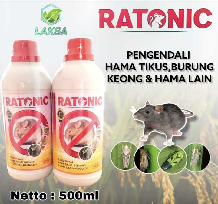 Ratonic pengendali hama tanaman padi dan lainnya 1 liter | Lazada Indonesia