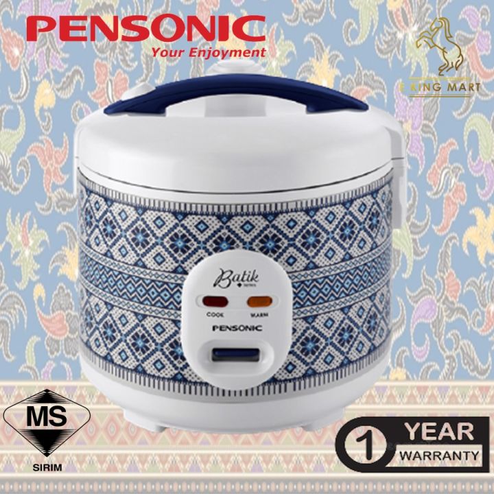 Pensonic 1.8L Batik Series Rice Cooker PSR-1801 , PSR1801 Periuk Nasi ...