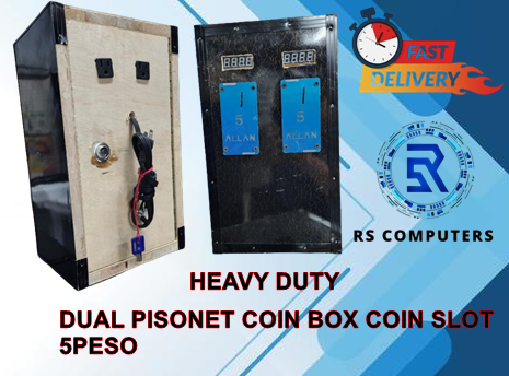 Dual pisonet box pisonet coinbox | Lazada PH