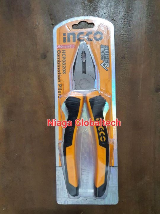 INGCO 6IN 8IN TANG KOMBINASI COMBINATION PLIER INGCO | Lazada Indonesia
