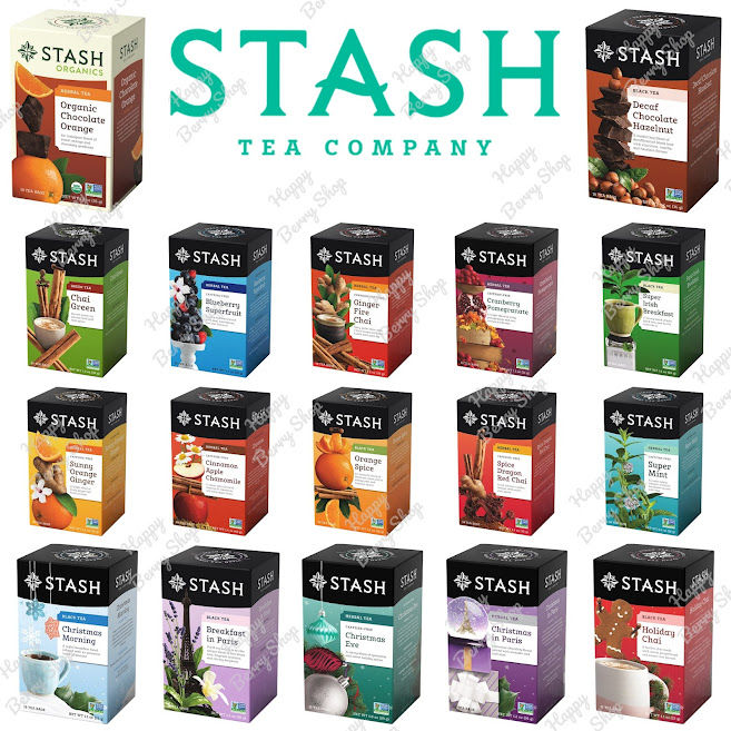 ชา STASH Tea Bags Sampler Set Assortment Variety Pack🍃20-35 Flavors ...