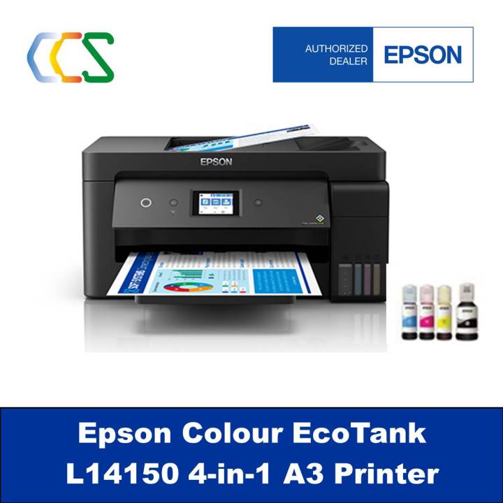 Epson EcoTank L14150 - Prints up to A3+ (for simplex) Wi-Fi Duplex Wide ...