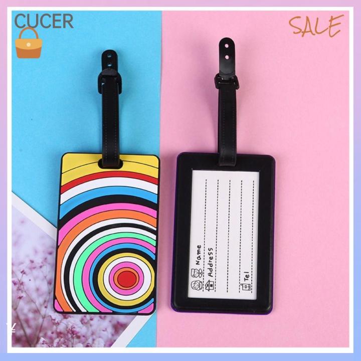 CBT Rectangle Suitcase Labels 10.5cm Reusable Baggage Labels Brand ...