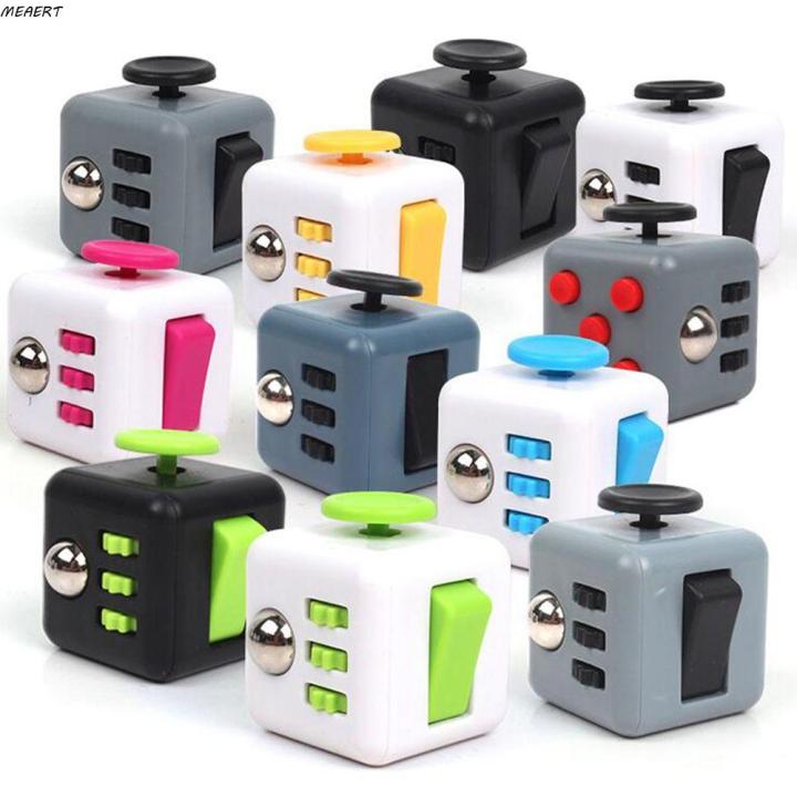 MEAERT Portable Magic Cube Relieve Anxiety Anti Stress Toy Autism ...