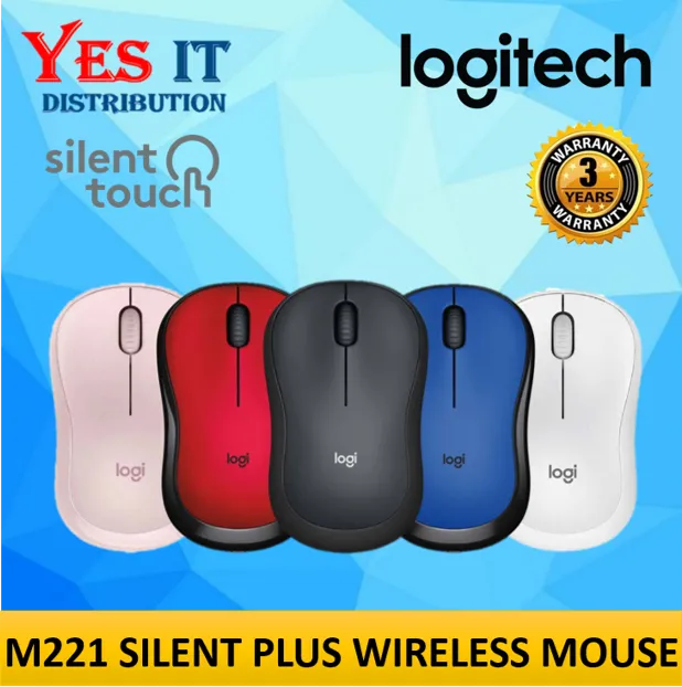 Logitech M221 Silent Wireless USB Mouse | Lazada