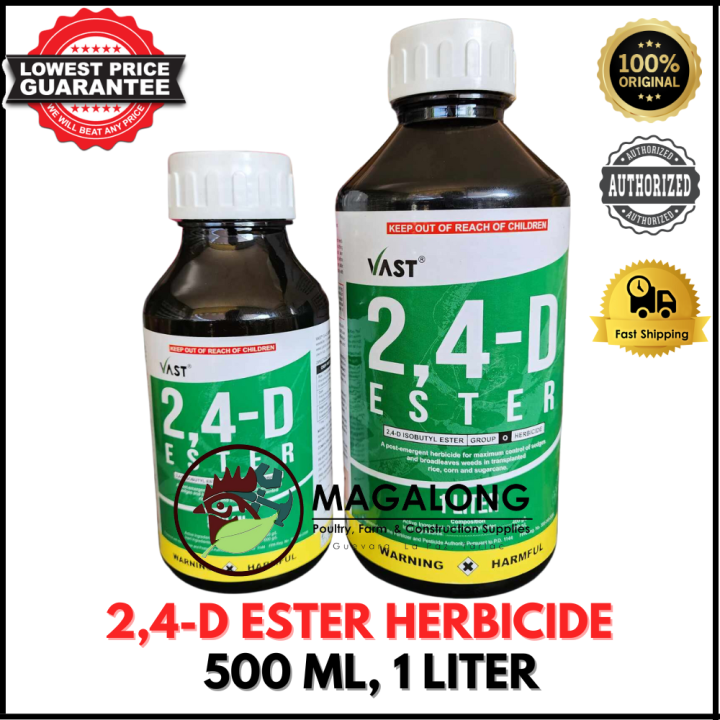 2,4-D ESTER HERBICIDE (FOR KANGKONG, WATERLILY AND OTHER BROAD LEAVES ...