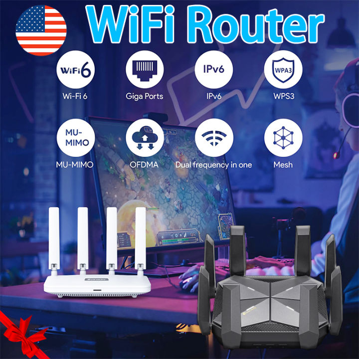 GT990 WiFi Router Sim Card Modem 4G/5G LTE With 6 Antenna Original LTE ...