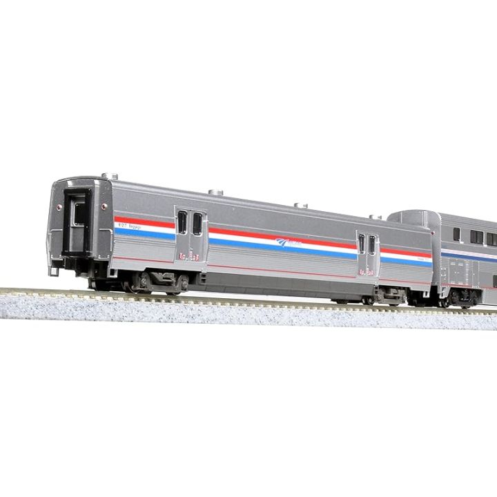 KATO N Gauge Amtrak Super Liner 6-Car Set Model Train Carriages 10-1789 ...