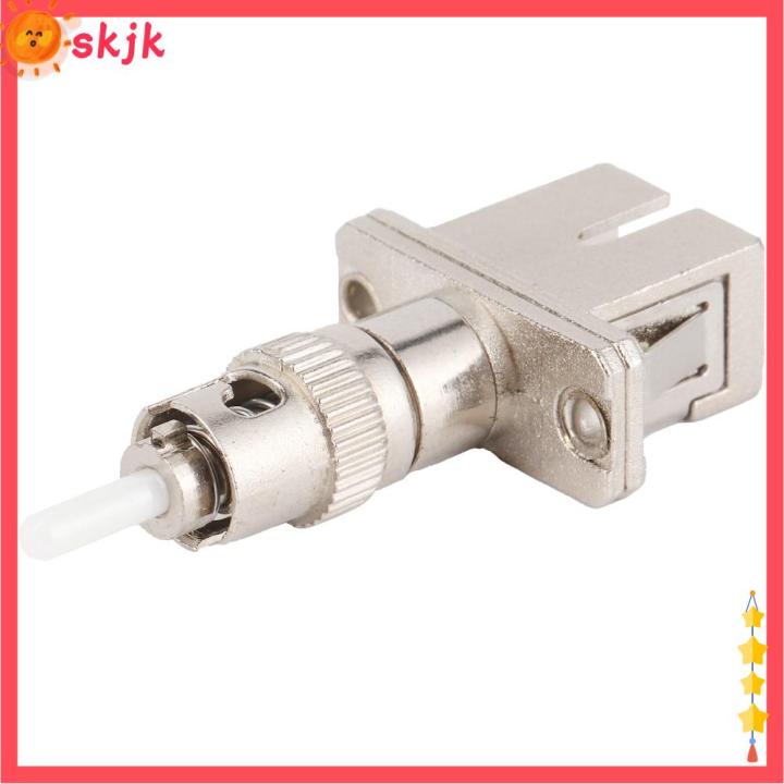 SKJK ST Male to SC Female Optical Connector SingleMode Ceramic Ferrule ...