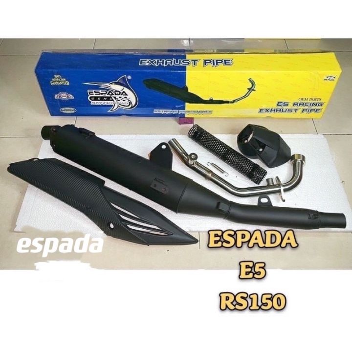 honda rs 150 rs150 standard racing exhaust pipe espada 28mm 30mm 32mm ekzos cutting std racing ...