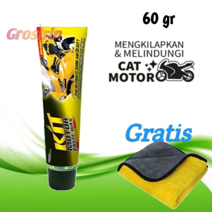 kit motor original paste wax pengkilap body motor seperti baru | Lazada ...