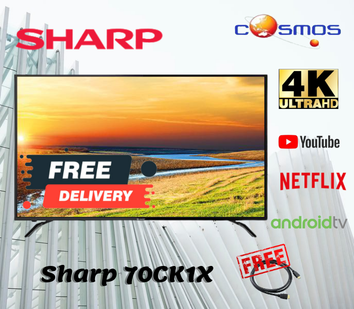 [INSTALLATION] SHARP 70 Inch CK1X AQUOS 4K UHD Android TV - 4TC70CK1X ...