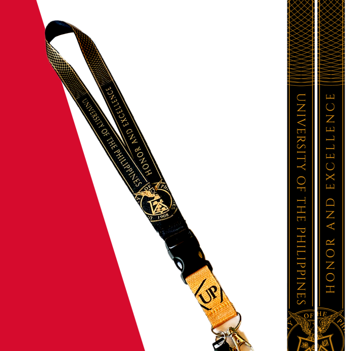 UPBEAT-University of the Philippines-UP Black Lanyard | Lazada PH