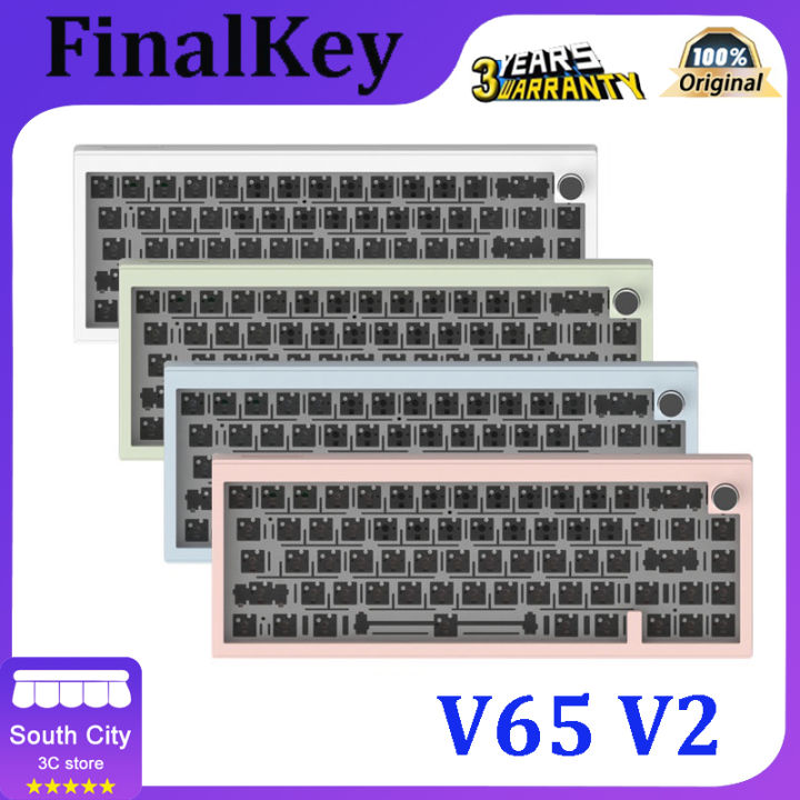 FinalKey V65 V2 Aluminum custom mechanical keyboard RGB hot-swappable ...