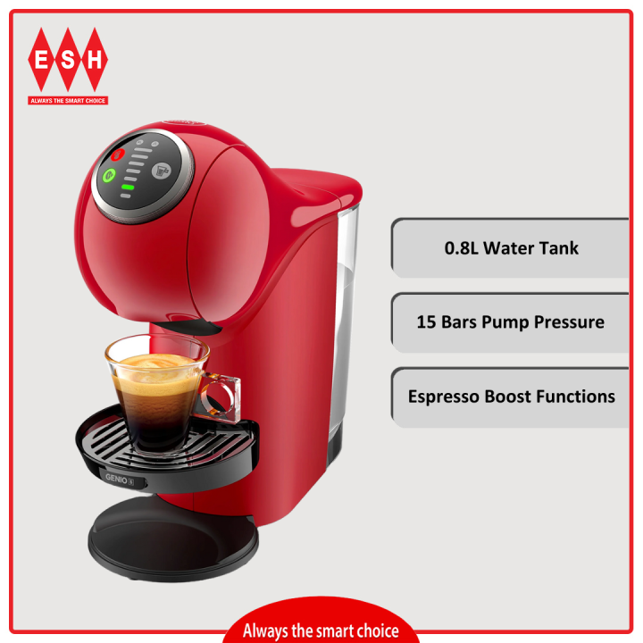 Nescafe Dolce Gusto Genio S Plus Red Coffee Machine | Lazada