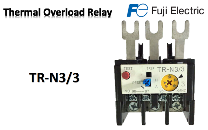 FUJI TOR TR-N3/3 Thermal Overload Relay | Lazada