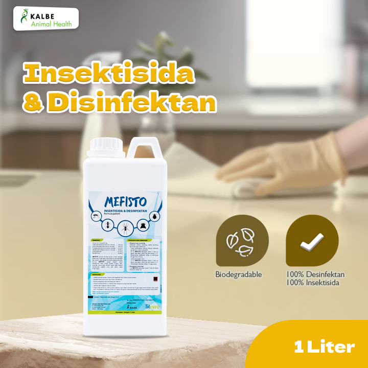 Mefisto 1 Lt - Insektisida dan Disinfektan [ORIGINAL] | Lazada Indonesia
