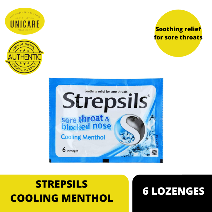 STREPSILS 6'S (COOLING MENTHOL) | Lazada